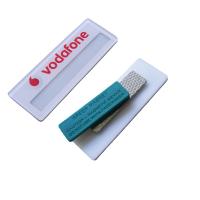 China Custom Acrylic Name Badges for sale