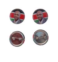 China Custom Round Tinplate Pin Badges with Safety Back – Promotional Metal Button Badges for sale