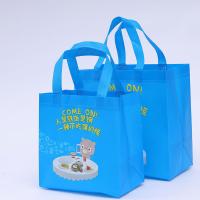 China Waterproof Laminated Non Woven Takeaway Bag for sale