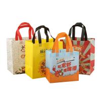 China Waterproof Laminated Non Woven Takeaway Bag for sale
