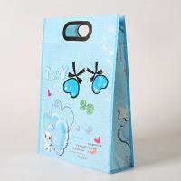 China Custom Laminated Non Woven Polypropylene Bags Wholesale Non Woven T Shirt Bags for sale