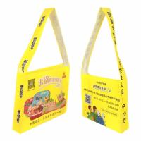 China Custom Crossbody Laminated Non-Woven Bags For Advertising, Promotion Or Shopping for sale