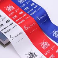 China Custom Luxury Wide Satin Ribbon With Logo Printing For Gift Wrapping Packaging & Events for sale