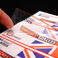 China Transparent Self Adhesive Labels for sale