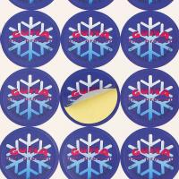 China Custom Printed Paper Stickers Cheap Eco-Friendly Self-Adhesive Labels Business Stickers for sale