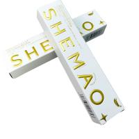 China Premium Custom Paper Eyelash Mascara Boxes with Gold Foil & Embossed Logo – Luxury Cosmetic Paper Packaging for sale