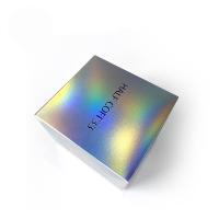 China Custom Printed Luxury Paper Box with Holographic Gold Foil Stamping & Embossed Logo – Premium Gift Packaging Supplier for sale