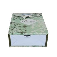 China Custom Wedding Gift Paper Bags with Die-Cut Handles & Ribbon – Luxury Party & Event Packaging for sale