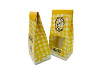 China Custom Printed Gift Packaging Box with Window | Paper Treat Boxes for Cookies, Candy, Pastries & Small Gifts for sale