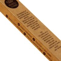 China Eco-Friendly Kraft Paper Packaging Box with Window & Hanging Tab – Custom Printed Retail Display Boxes for Bamboo Toothbrush, Beauty Tools & Small Accessories for sale