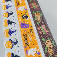 China Custom Printed Grosgrain Ribbon with Logo | Personalized Wholesale Ribbon for sale