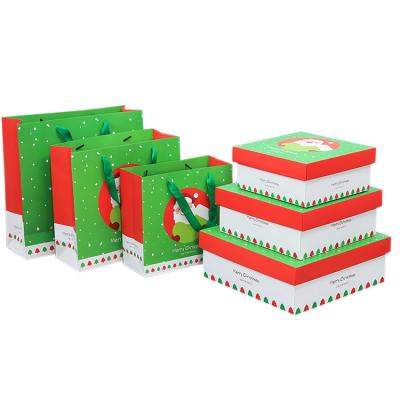 China Custom Printed Paper Shopping Bags And Foldable Paper Boxes With Design for sale