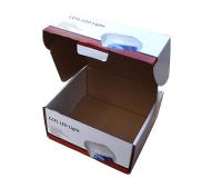 China Bespoke F-Flute Corrugated Paper Mailer Boxes Packaging With Artork Printing for sale
