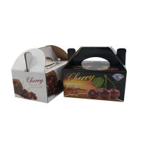 China Order Printed F-Flute Corrugated Paper Packaging Carrier Box For Nuts for sale