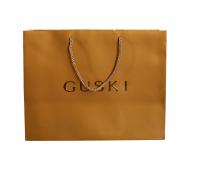 China Custom Cheap Brown Paper Shopping Bags With Artwork Printing Wholesale for sale
