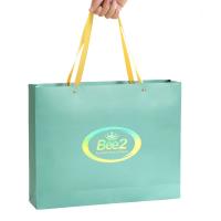 China Custom Luxury Printed Paper Gift Bags Packaging With Holographic Logo Factory for sale