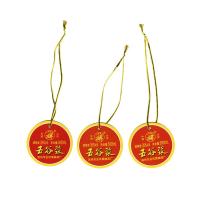 China Custom Printed Paper Jewelry Hangtag Watches Swing Tag With Elastic String for sale