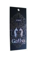 China Printed Paper Eco Friendly Clothing Tags For Clothing Business Hollow Logo Eyelet for sale