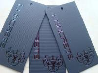 China Printed Paper Eco Friendly Clothing Tags For Clothing Business Hollow Logo Eyelet for sale