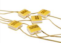 China Custom Clothing Plastic Hang Tag for sale