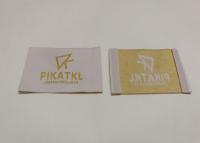 China Custom Clothing Tags Sew On Woven Labels With Own Logo Woven Tags For Clothing for sale