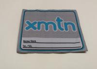 China Custom Clothing Tags Sew On Woven Labels With Own Logo Woven Tags For Clothing for sale