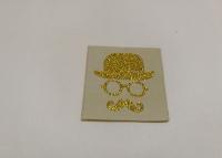 China Custom Sew In Labels Garment Damask Woven Labels Supreme Woven Fabric Labels for sale