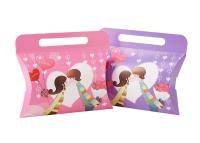 China Printed Paper Pillow Box Personalized Colorful Packages For Christmas Gift for sale