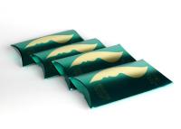 China Printed Paper Pillow Box Personalized Colorful Packages For Christmas Gift for sale