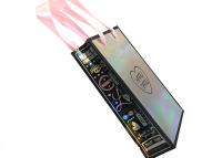China Bespoke Luxury Hologram Paper Shopping Bags Online With Artwork Printing for sale