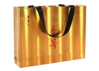 China Bespoke Luxury Hologram Paper Shopping Bags Online With Artwork Printing for sale