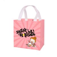 China Waterproof Laminated Non Woven Takeaway Bag for sale