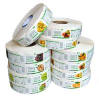China Custom Paper Self-Adhesive Stickers Roll for sale