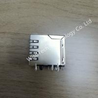 China 6368011-4 Modular Ethernet Connectors STK MJ 2X1 SHLD G/O BI LEDS for sale