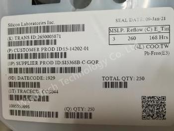 China SI5368B-C-GQ   Clock Generators  Support Products Any-frequency jitter attenuating clock for sale