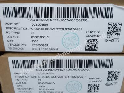 China RT8250GSP  Switching Voltage Regulators 3A Integrated Circuits ICs Circuit Chip for sale
