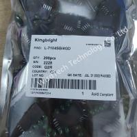 China L-7104SB-4GD LED in housing 3mm No.of diodes: 4 green 10mA 40° 10÷25mcd for sale