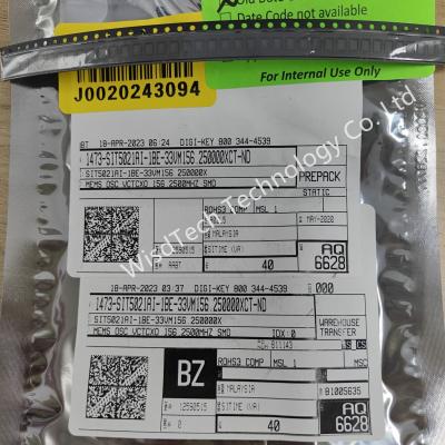 China SiT5021AI-1BE-33VM156.250000X 156.25 MHz VCTCXO LVPECL Oscillator 3.3V 6-SMD No Lead for sale