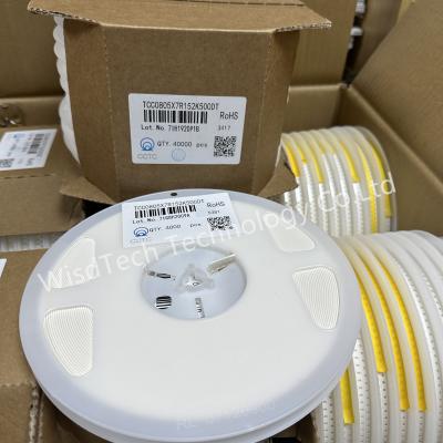 China Ceramic Capacitors TCC0805COG150J500BT Multilayer chip ceramic capacitor  CCTC 0805 COG 150 50V   SMD  capacitor MLCC for sale