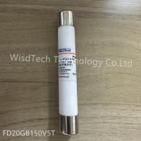 China FD20GB150V5T High-Speed Cylindrical Fuse protector Size 20x127 gR (gRB) 1500VDC IEC 5A With Striker for sale