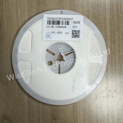 China Ceramic Capacitors TCC0603COG150J500CT Multilayer chip ceramic capacitor  CCTC 0603 COG 150 50V   SMD  capacitor MLCC for sale