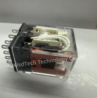 China MY4N-GS DC24 General Purpose Relay 4PDT (4 Form C) 24VDC Coil Socketable for sale