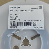 China KPHB-1608CGKSYKC-GX 1.6 x 0.8 x 0.5 mm Bi-Color Surface Mount LED for sale