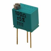 China Y4053500R000J0L Trimmer Resistors - Through Hole 500ohms 1/4w 5% 6.35mm sq seal for sale