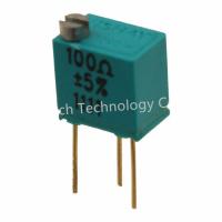 China Y4053500R000J0L Trimmer Resistors - Through Hole 500ohms 1/4w 5% 6.35mm sq seal for sale