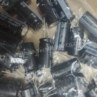 China UPS1H222MHD Aluminum Electrolytic Capacitors - Radial Leaded 50volts 2200uF 18x35.5 20% 7.5LS for sale