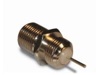 China 222144 RF Connectors / Coaxial Connectors F ST RECEPTACLE EXTENDED CONTACT for sale