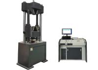 China WAW-600B Computerized Hydraulic Tensile Testing Machine 600KN Capacity with 700mm Tensile Space for sale