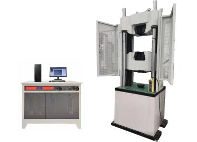 China WAW-300D Electro Hydraulic Servo Universal Testing Machine - 300KN Capacity, 690mm Tension Space for sale