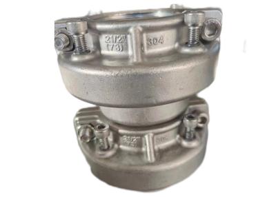 China 2.5 Inch 73mm Stainless Steel End Caps for PVC PP Tube - 10 MPa Max Pressure, φ130×80mm Size for sale
